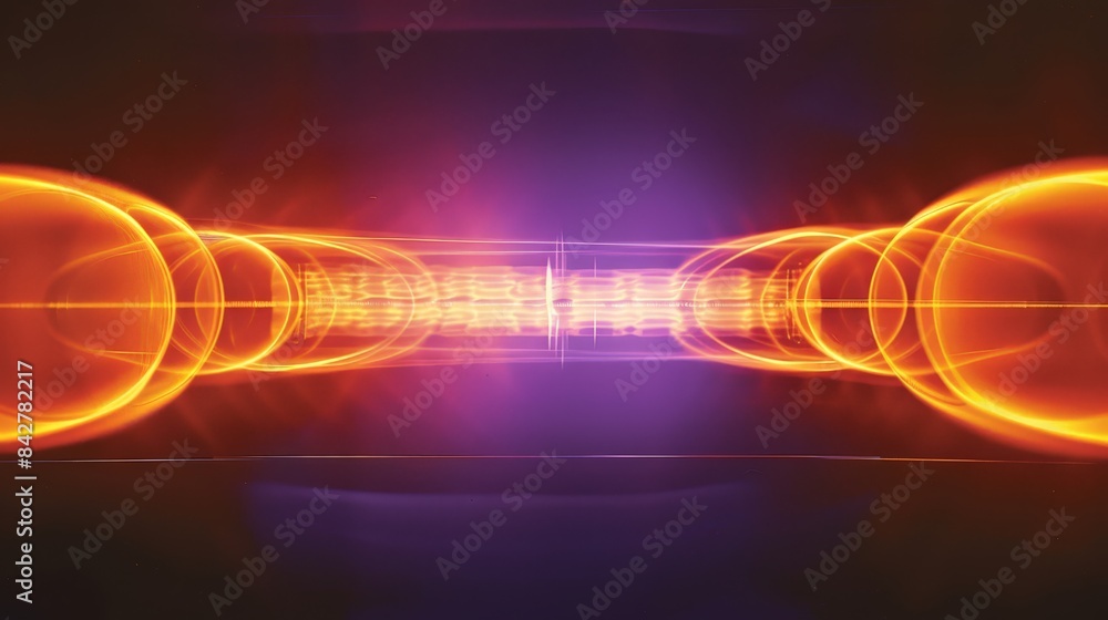 Illustrate the double-slit experiment with electrons, demonstrating the ...