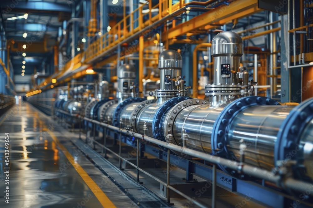 Optimizing industrial processes with control technology, featuring ...