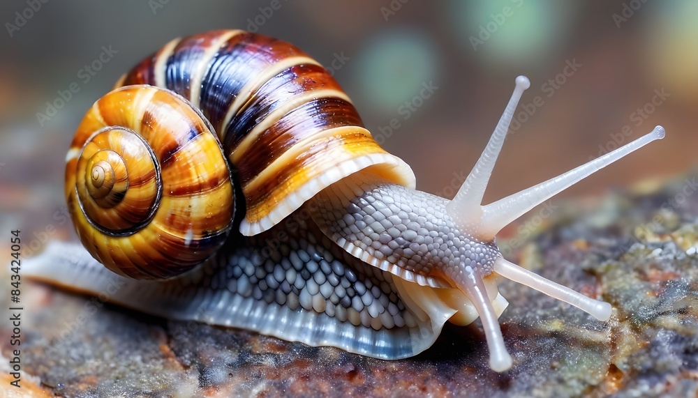 Snails : Polymita picta or Cuban snails one of most colorful and ...
