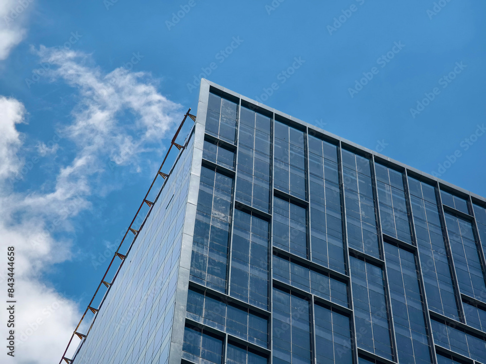 Bonifacio Global City, Taguig, Metro Manila - The glass facade of a ...