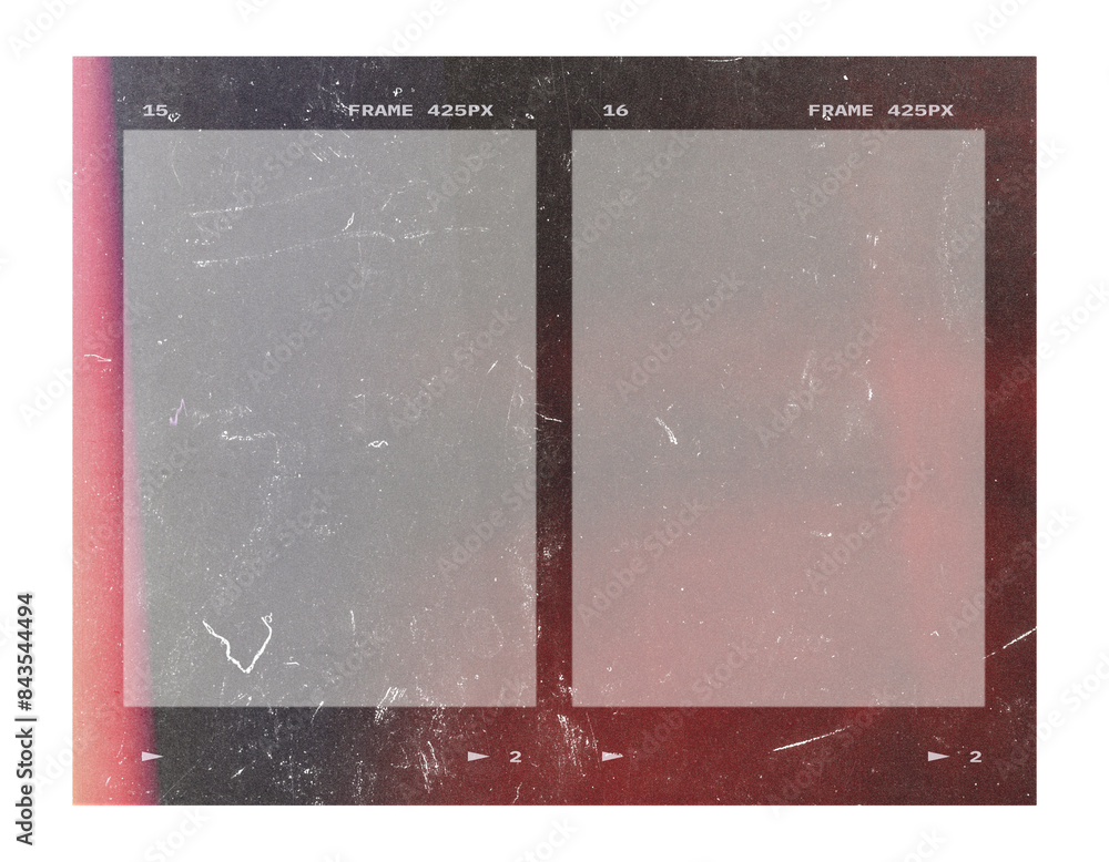 Film frame photo strip high-resolution blank filter. 35mm scan template ...