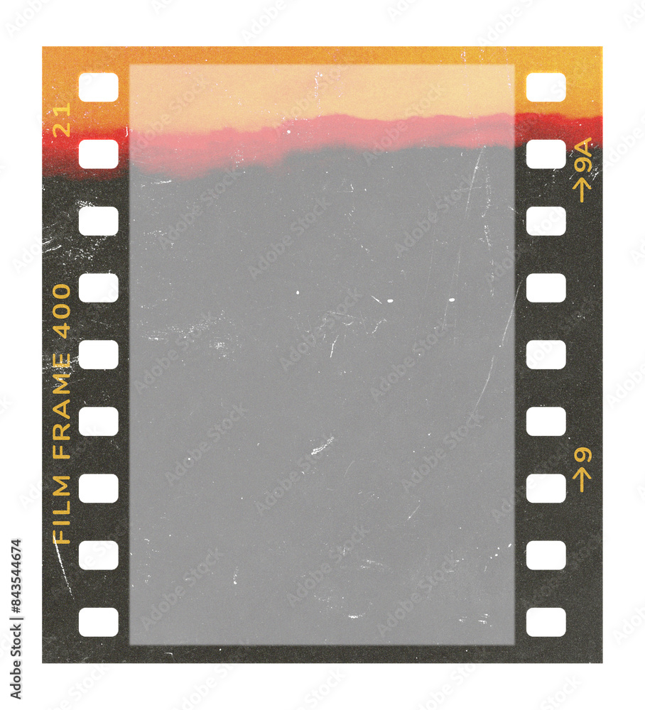Film frame photo strip high-resolution blank filter. 35mm scan template ...