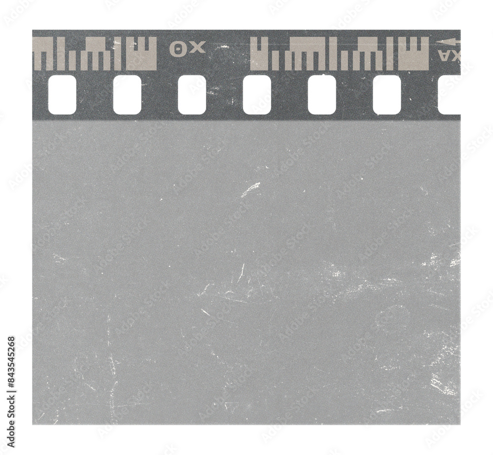 Film frame photo strip high-resolution blank filter. 35mm scan template ...