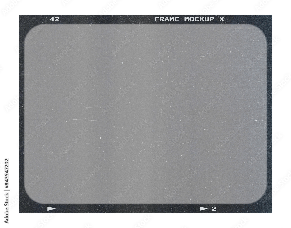 Film frame photo strip high-resolution blank filter. 35mm scan template ...