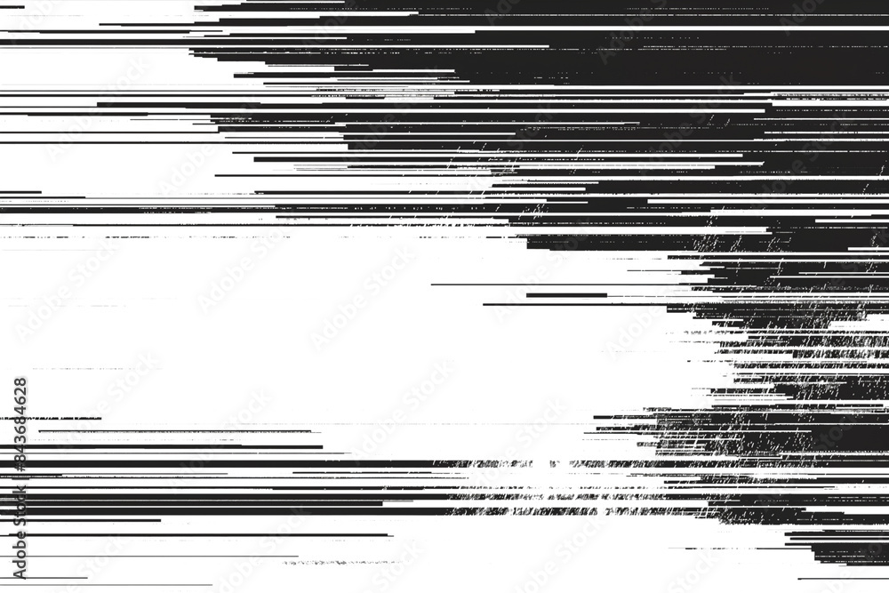 Transparent digital glitch texture with horizontal lines, static from ...