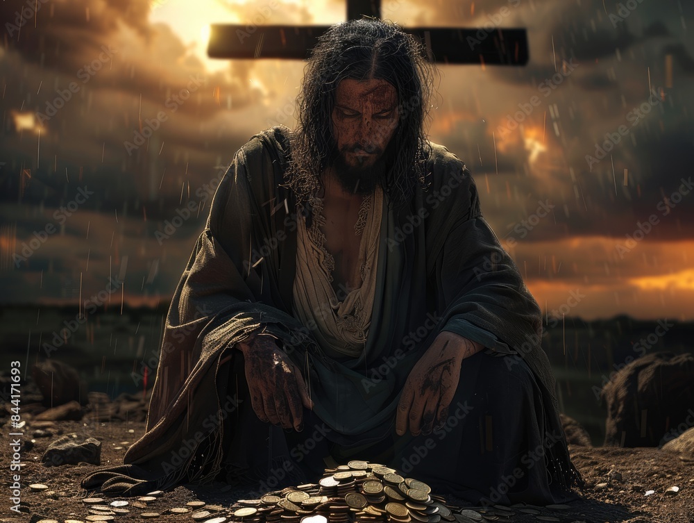 Betrayal and redemption: the scene of the thirty pieces of silver of ...