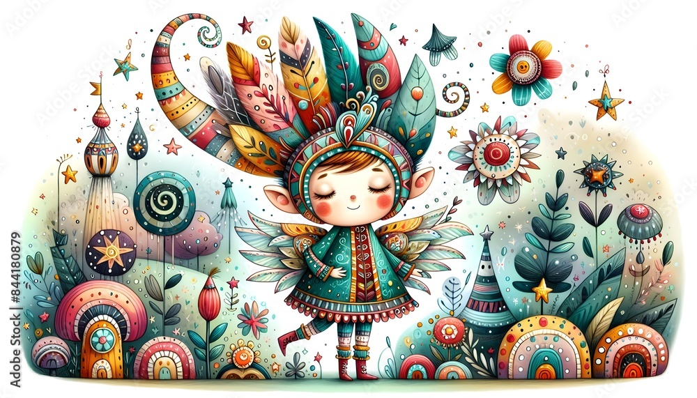 ilustración infantil, wallpaper, cuento de hadas, fantasía, variopinto ...