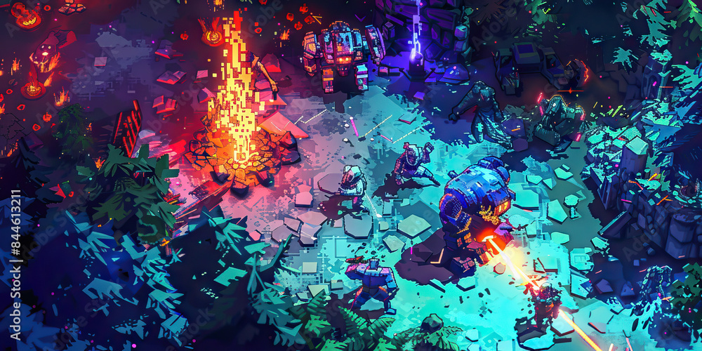 Battle of Pixels: Reviving the Classic Combat Experience - An ...