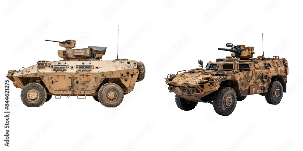 Boxer armored fighting vehicle isolated on transparent png background ...