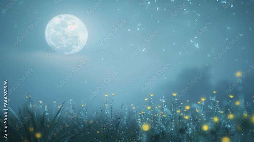 In this dreamy image of Moonlit Dreams the blurred background creates a ...