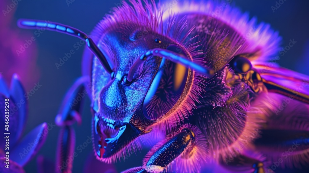 ultraviolet light to capture details that are not visible under normal ...