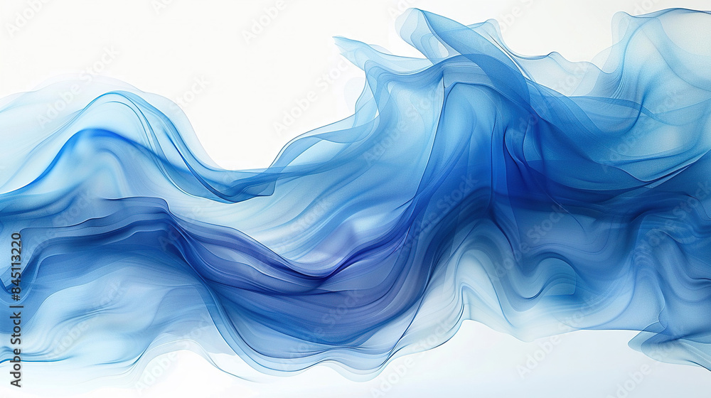 Abstract blue and white background vector presentation design with ...