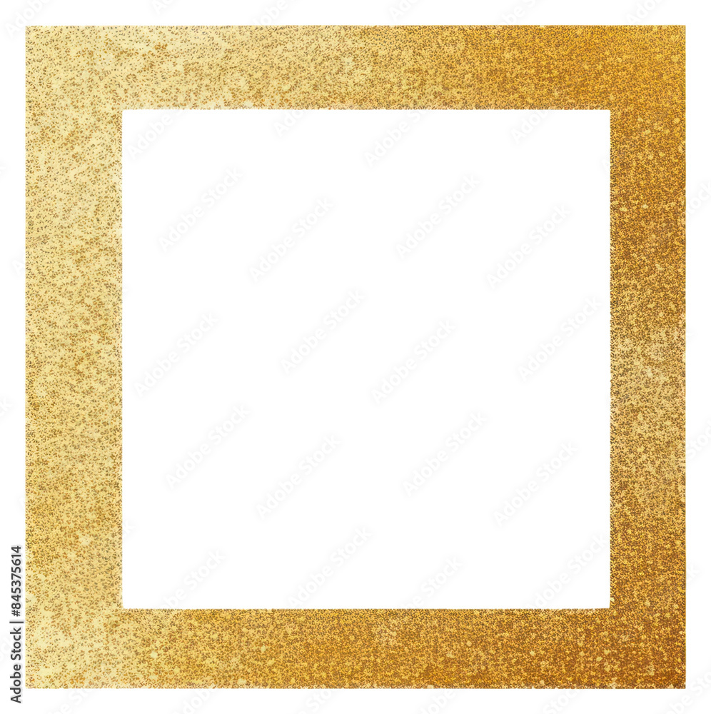 PNG Square icon gold backgrounds glitter. Stock Illustration | Adobe Stock