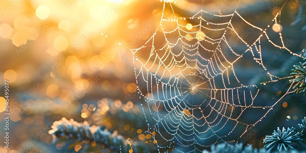 Spider webs as a model for resilient, adaptable, and efficient network ...