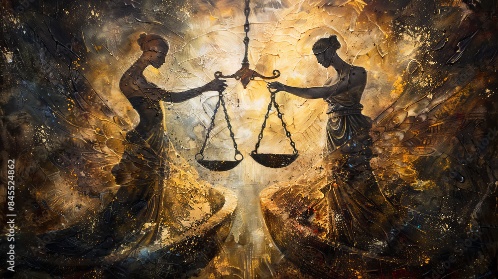 Law and justice go hand in hand, representing the foundation of a fair ...