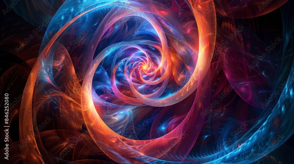 Top-down perspective of symmetrical line art illustrating orbital ...