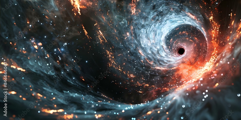 Black holes emit radiation from objects theyve absorbed and Hawking ...