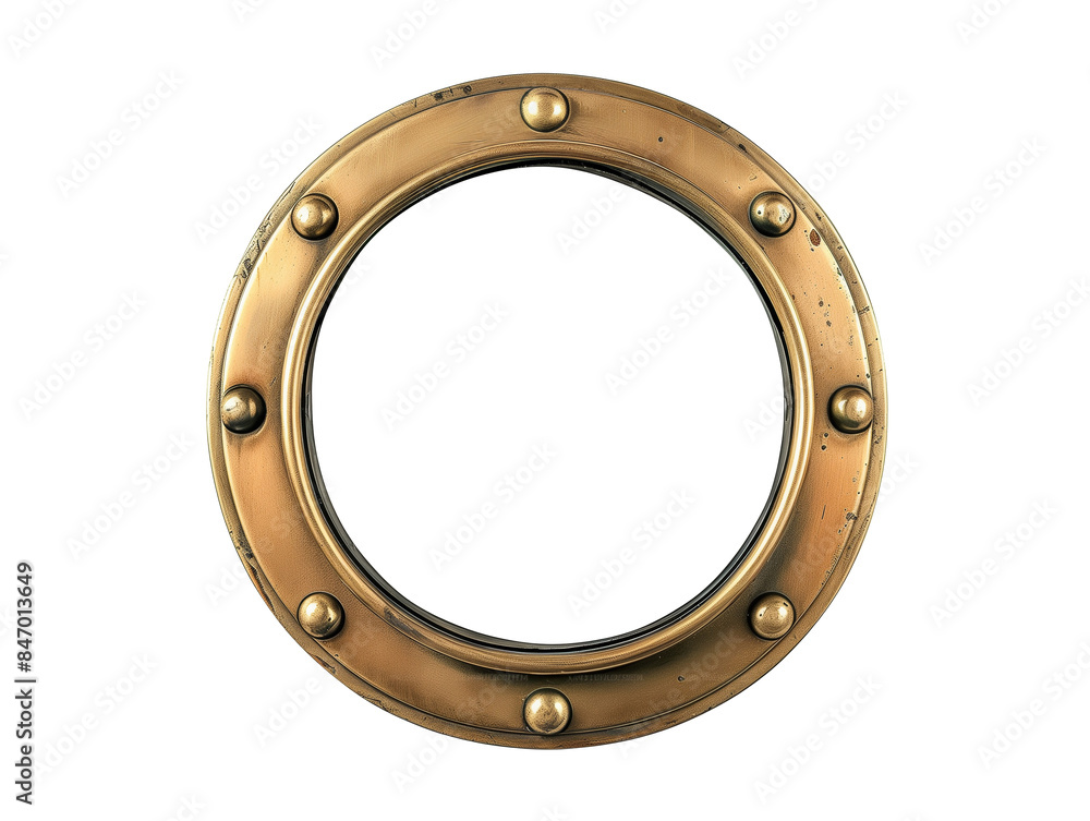 Boat ship porthole isolated on transparent background Stock Photo ...