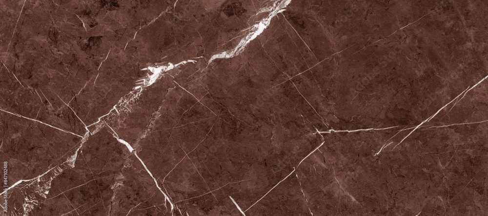 Panorama of brown terra cotta floor tiles outside the building pattern ...