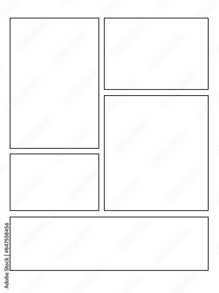 Comic or Manga background, pop art backdrops in frames and panel for ...