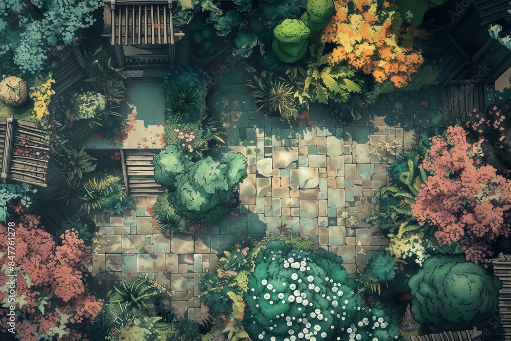 DnD Battlemap Shadowy Lair Battlemap: Mysterious and dark scenery ...