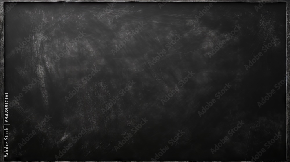 Abstract blackboard background with blank space for educational content ...