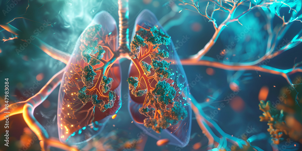Lung Anatomy: Neural Network Visualization, Respiratory System ...
