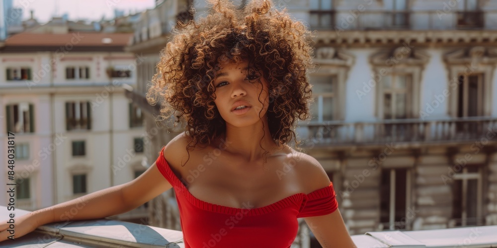 Urban gen z in contemporary summer weekend style and attitude, street ...