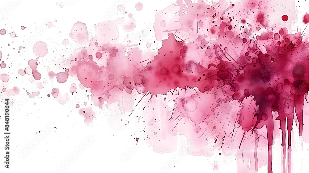 Blood stains, blood splash, blood spot. Isolated on Transparent ...