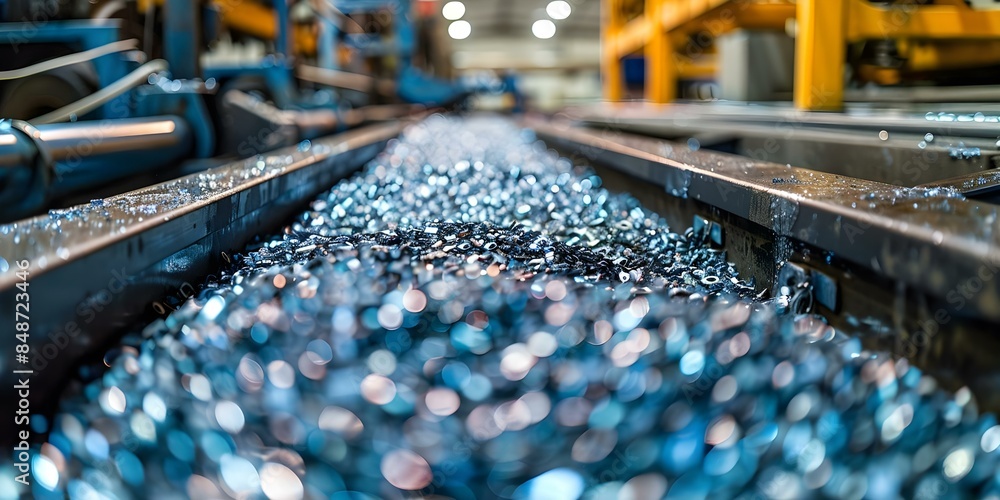 Sorting metal parts for recycling in advanced automotive manufacturing ...