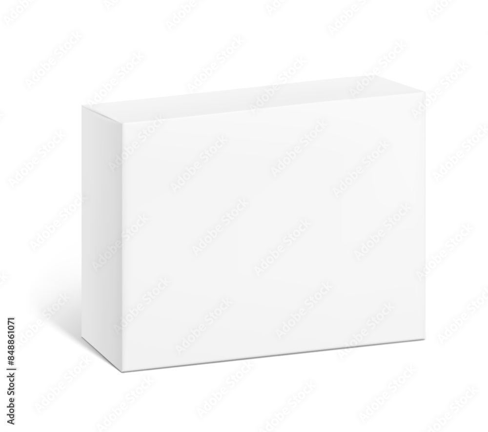 Stock-Vektorgrafik „Board game box mockup. Vector illustration isolated ...