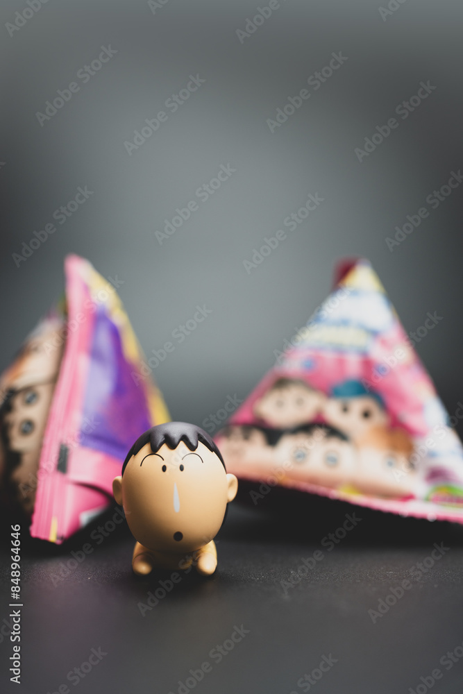 Bangkok, Thailand - June 13, 2024 : Crayon Shinchan Mini Series Lying ...