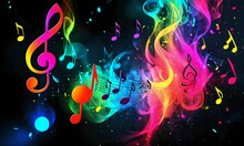 Musical Wallpaper Free Stock Photo - Public Domain Pictures