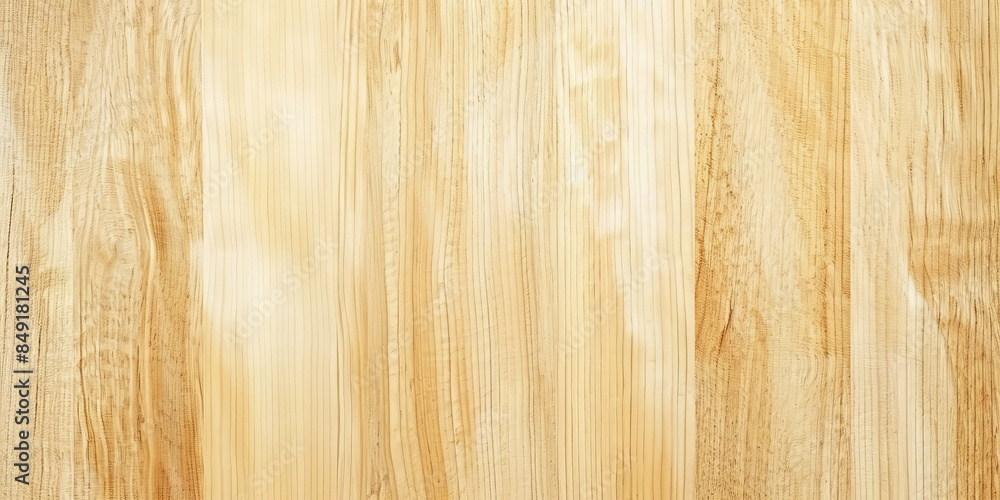 Smooth beech wood background with light yellowish tones and fine grain ...