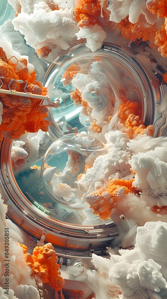 Modular Deep Space Habitat Module with Panoramic Observation Viewports ...