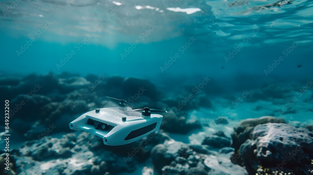 Innovative Underwater Drone Mapping Detailed Sea Bed Structures in ...