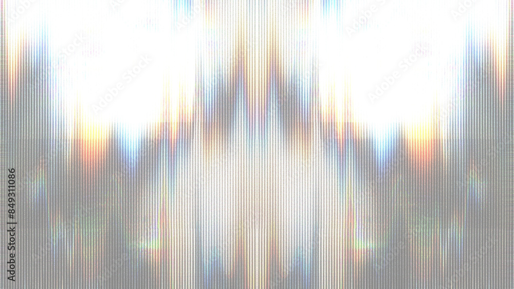 Glitch light leak VHS photo effects highlight glare holographic lens ...