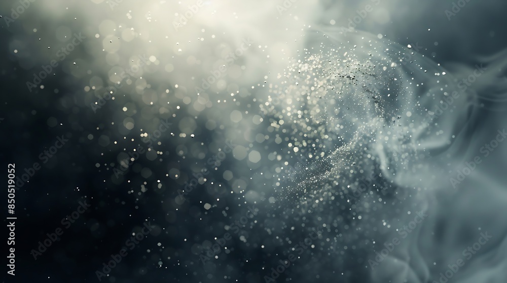 Shot of real dust particles floating in the air Dust Particles ...