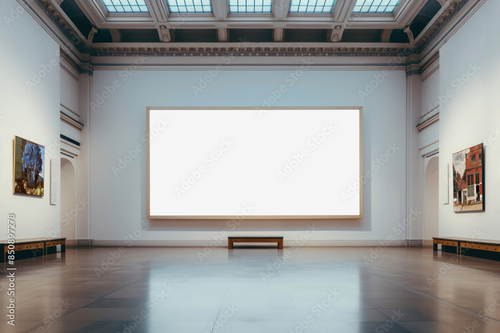 PNG museum sign mockup, transparent design Stock Photo | Adobe Stock