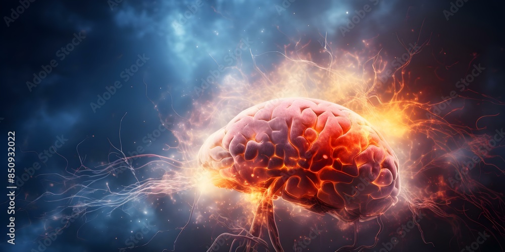 Visualize brain inflammation and necrosis in person with Subacute ...