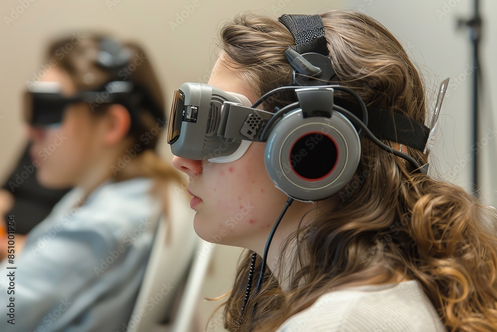 Research on enhancing human senses, trials with volunteers using ...