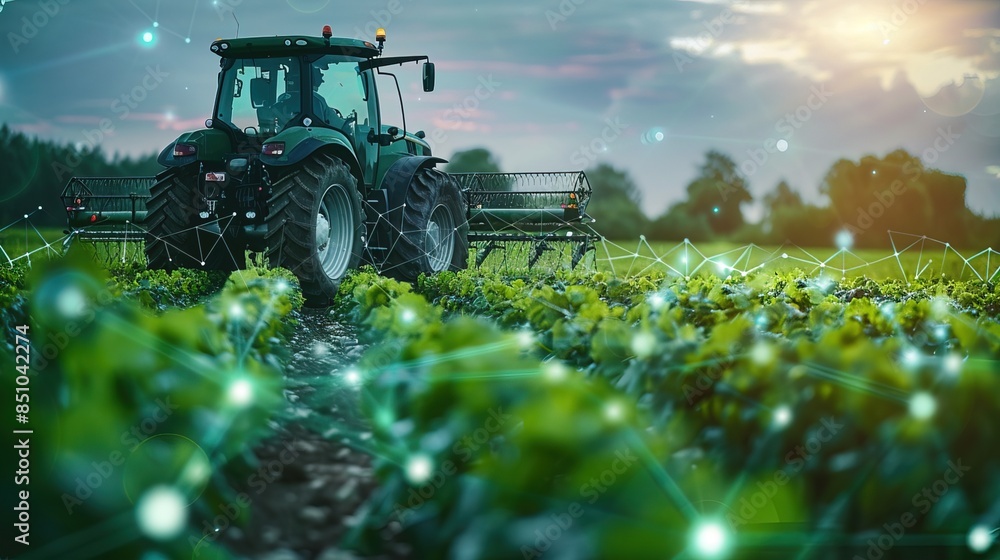 Autonomous tractor with artificial intelligence. Digitalization and ...