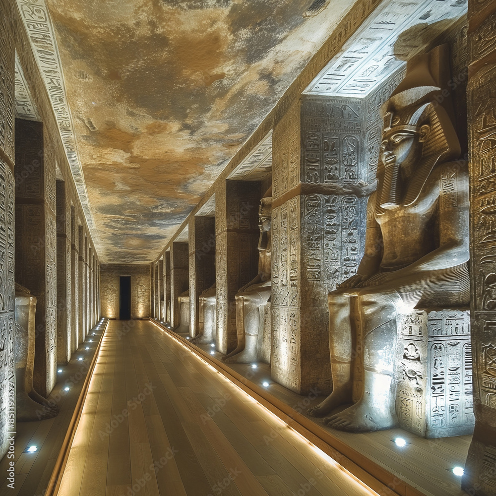 Generative AI, Discover the Majestic Abu Simbel Temples: A Testament to ...