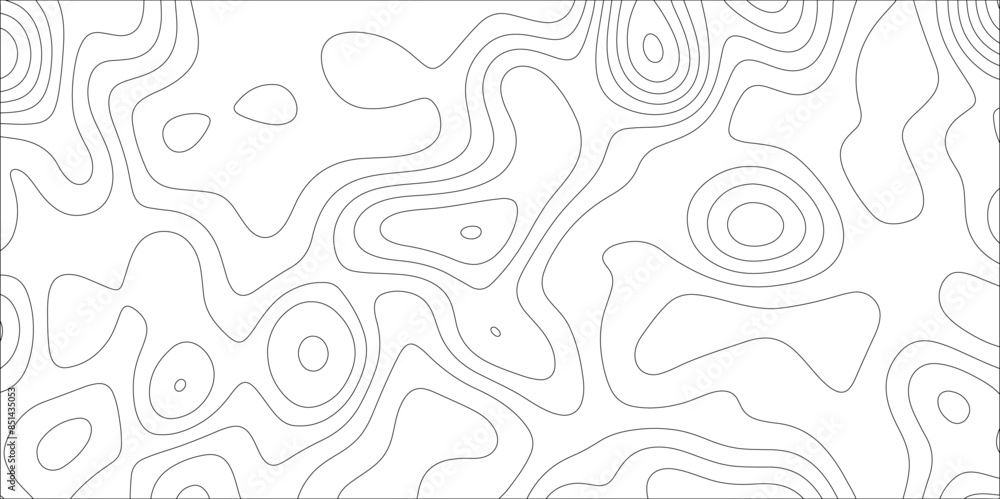Abstract lines background. Contour maps. Vector illustration. The ...