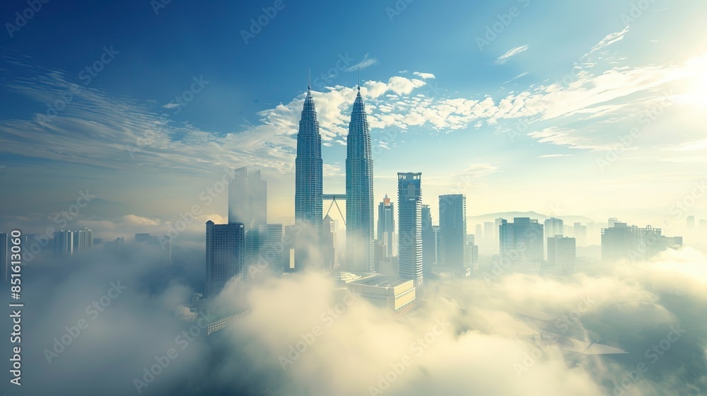 Commercial photohraph, Capture a real photography scene of KLCC Tower ...
