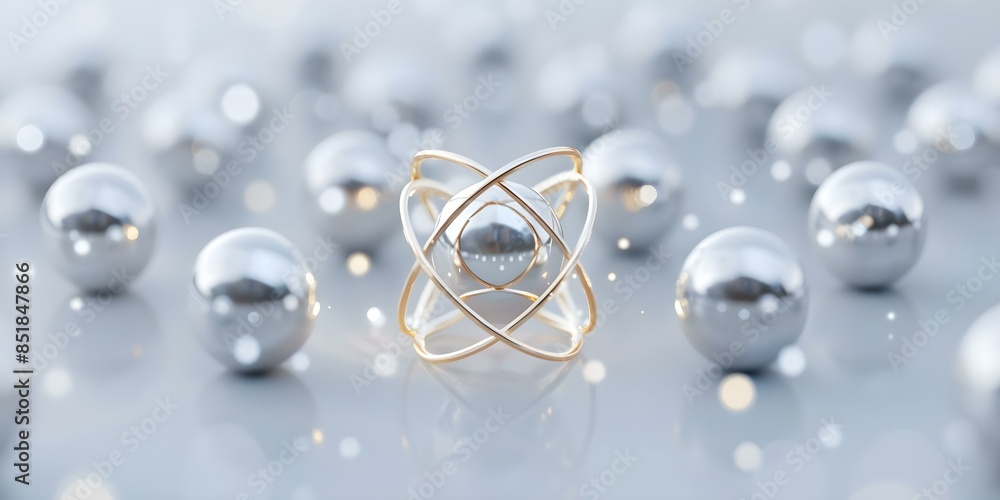 The Illuminated Core of Metallic Atoms A Visual Representation in ...