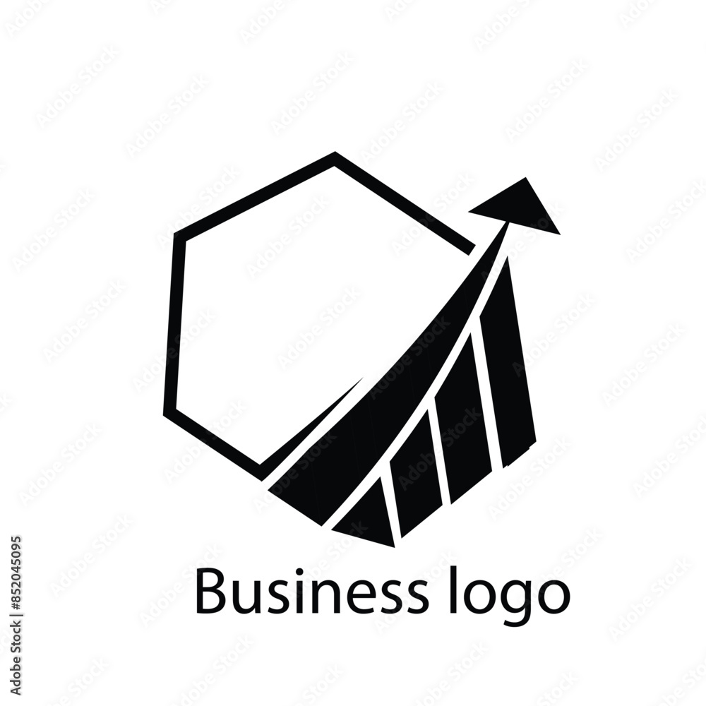 Rectangle arrow up logo , arrow move upward direction Usable for ...