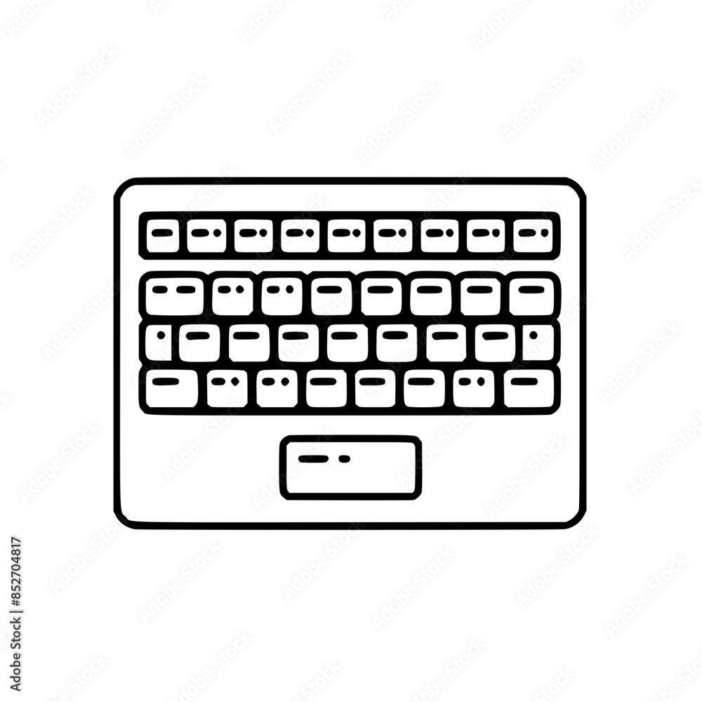 blank computer keyboard svg, svg files for cricut, keyboard png ...