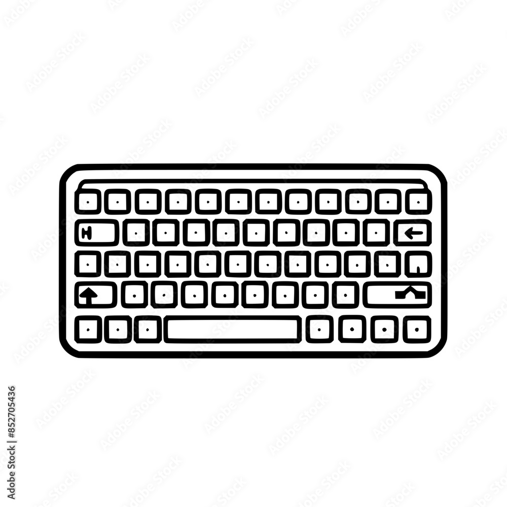 blank computer keyboard svg, svg files for cricut, keyboard png ...