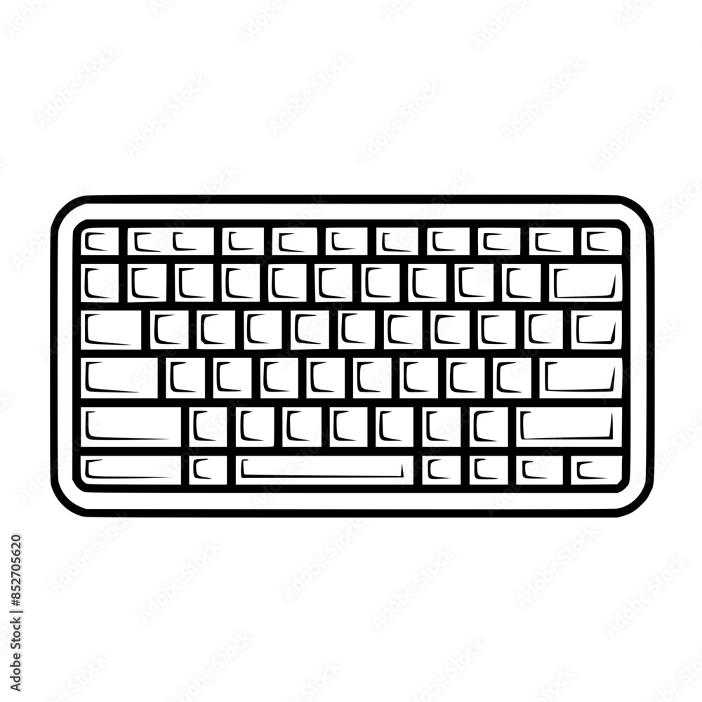 blank computer keyboard svg, svg files for cricut, keyboard png ...